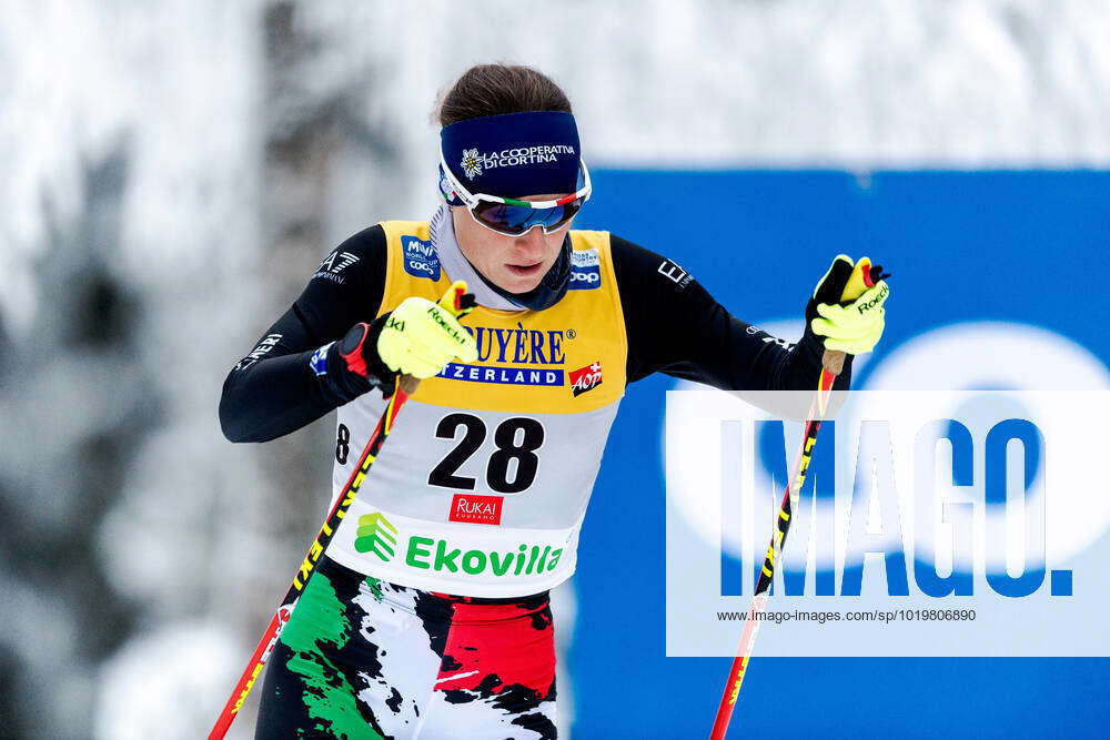 221127 Anna Comarella of Italy in the womens 20 km pursuit during the ...