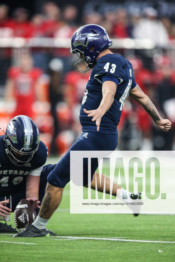 November 26, 2022: Nevada Wolf Pack place kicker Brandon Talton (43 ...
