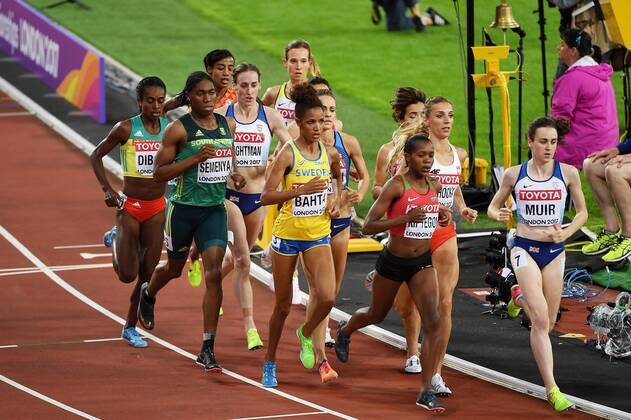 IAAF World Championships, London, UK, 2017-08-06, Women s 1500 meters ...