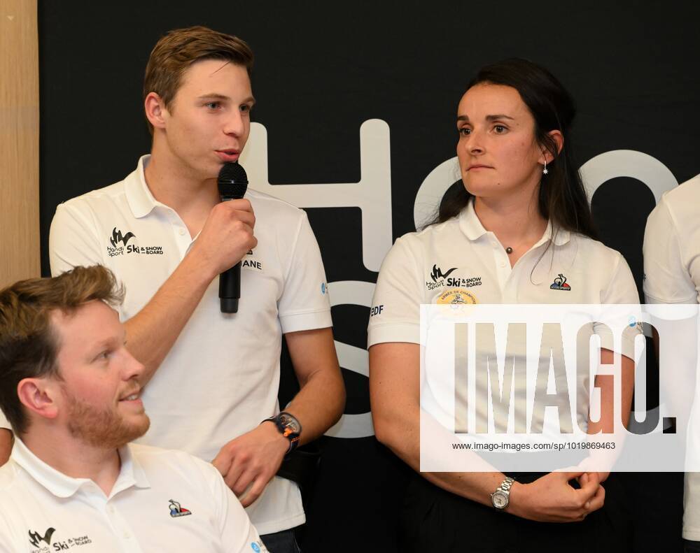 Arthur Bauchet et Marie Bochet (ski alpin) SKI HANDISPORT : ConfÃ rence ...