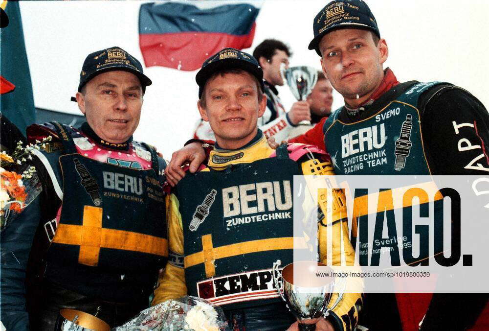 Gothenburg 980301 Team Ice Racing World Championship Swedish team won ...