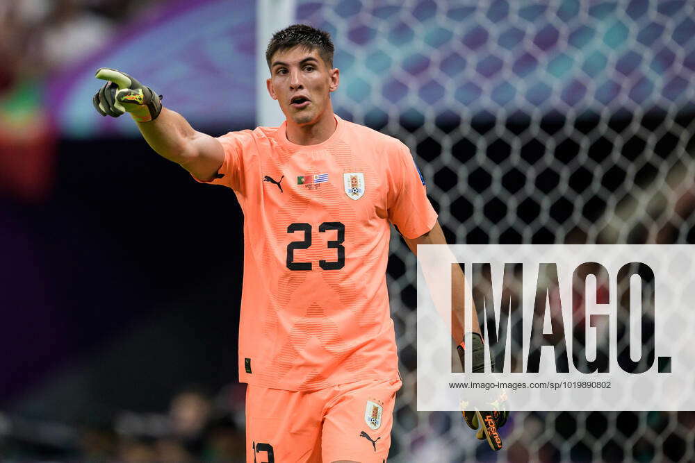221128 Goalkeeper Sergio Rochet of Uruguay during the FIFA World Cup ...