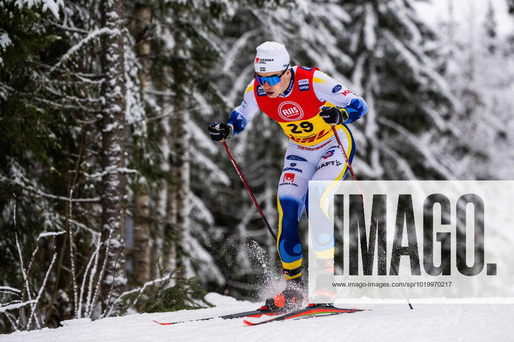 221202 Eric Rosjö of Sweden competes in Men s Cross Country Skiing 10 ...