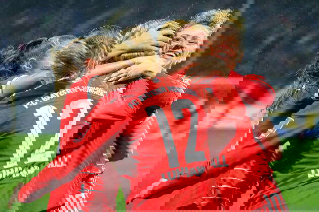 f l Georgia Marie Stanway FCB, 31 , Sydney Lohmann FCB, 12 , goal ...