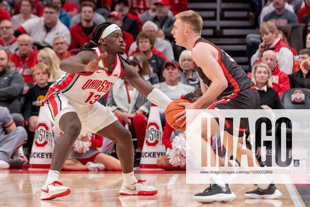 December 3, 2022, Columbus, Ohio, U.S: Ohio State Buckeyes guard Isaac ...