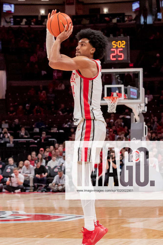 December 3, 2022, Columbus, Ohio, U.S: Ohio State Buckeyes guard ...