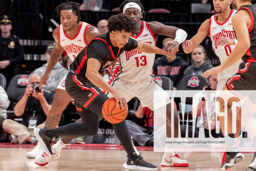 December 3, 2022, Columbus, Ohio, U.S: St. Francis (Pa) Red Flash guard ...