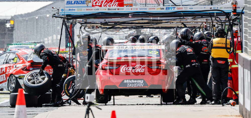 SUPERCARS ADELAIDE 500, Pit lane action during the 2022 Adelaide 500 ...