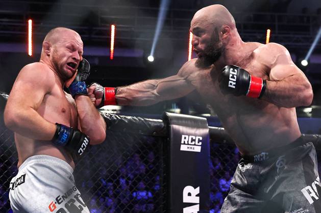 Russia: MMA event RCC 13 in Yekaterinburg, Russia RUSSIA, YEKATERINBURG - DECEMBER 3, 2022: MMA