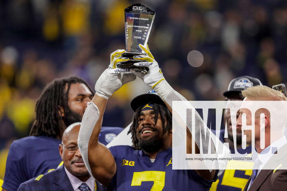 December 4, 2022, Indianapolis, Indiana, U.S: Michigan Wolverines ...