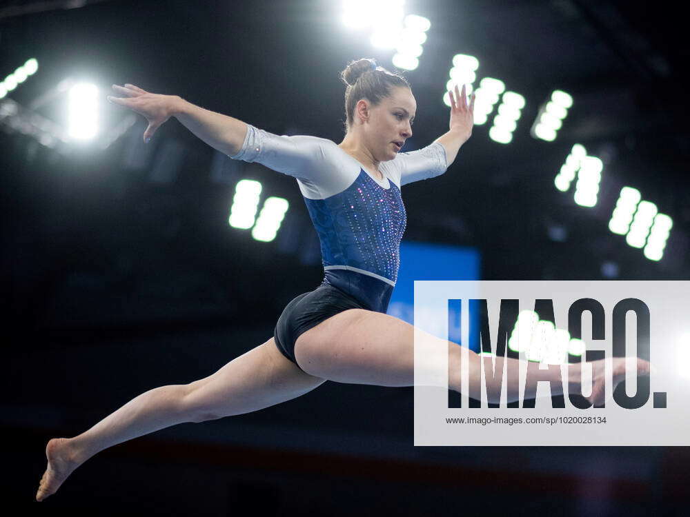 Sarah Voss TZ DSHS Koeln on balance beam, GER, final of the German ...