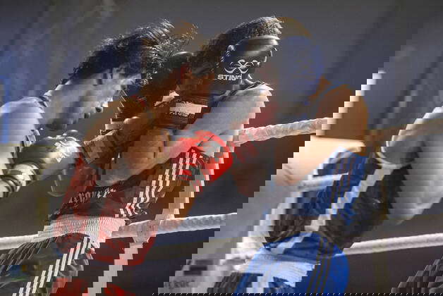 GER, men, boxing, German Championship 2022 elite Rexhildo Zhenelli ...