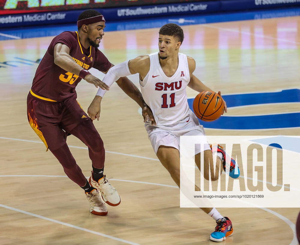 December 7, 2022: SMU s Samuell Williamson 11 drives towards the basket ...