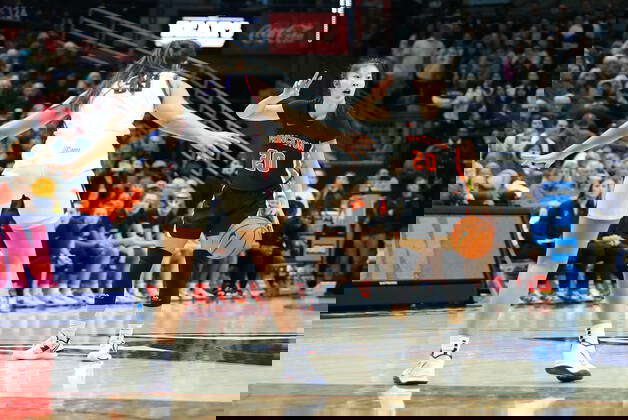 STORRS, CT - DECEMBER 08: Princeton Tigers guard Madison St. Rose (23 ...