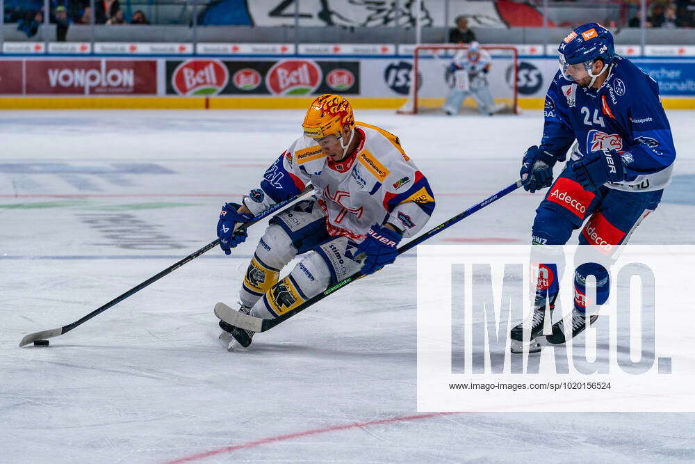 09 12 2022, Zurich, Swiss Life Arena, NL ZSC Lions EHC Kloten, top ...