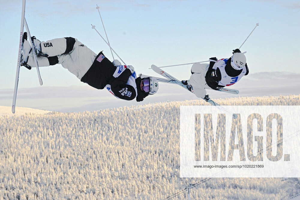 IDRE 20221210 Nick Page, USA closest to the camera and Matt Graham ...