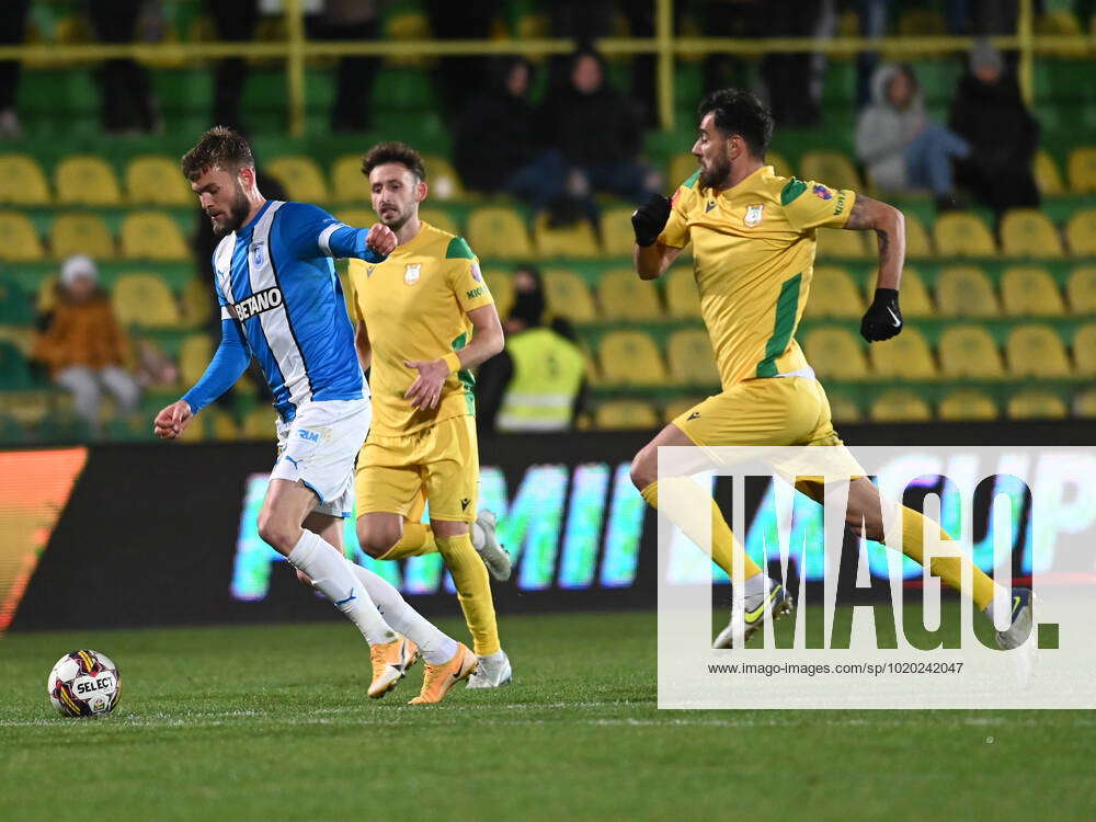 Alexandru Cretu, Razvan Alin Trif and Ionut Balaur in the football ...
