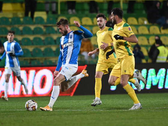 Alexandru Cretu, Razvan Alin Trif and Ionut Balaur in the football ...