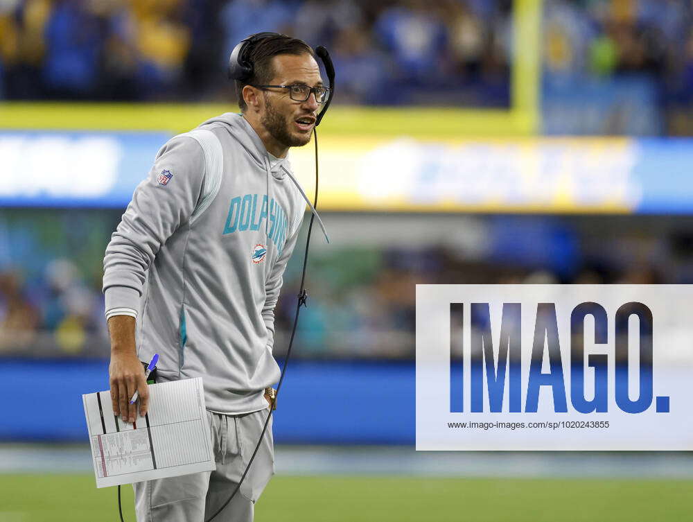 December 11, 2022 Miami Dolphins head coach Mike McDaniel in action ...