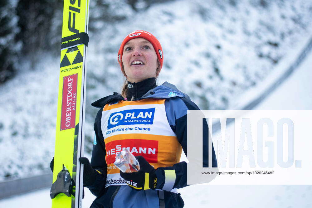 Katharina Althaus Germany happy about victory, GER, FIS Viessmann World ...
