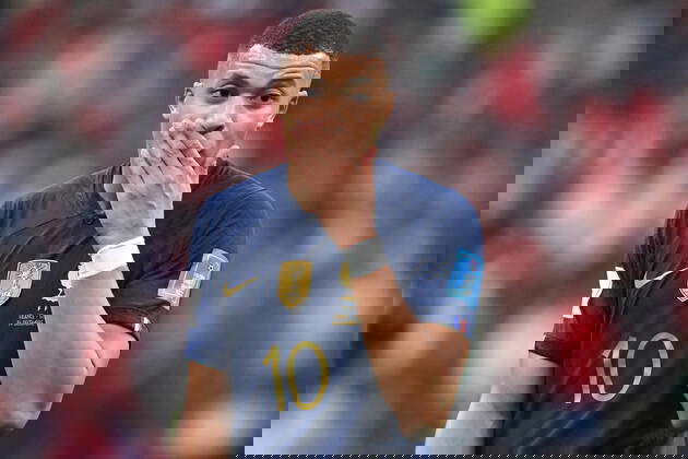Kylian MBAPPE FRA, disappointment, frustration, disappointed ...