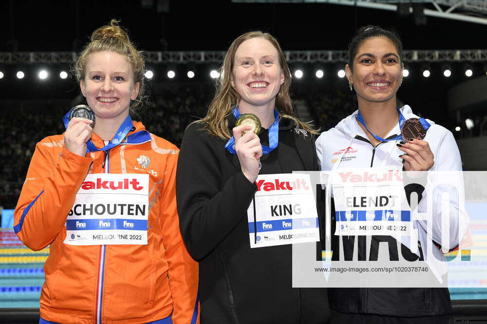 Tes Schouten of The Netherlands, silver, Lilly King of United States of ...