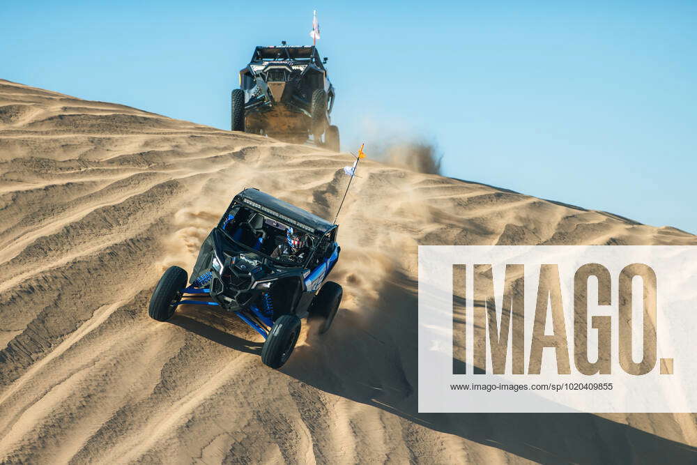 Glamis, California, USA - Event participants drive at Sand Scramble in ...