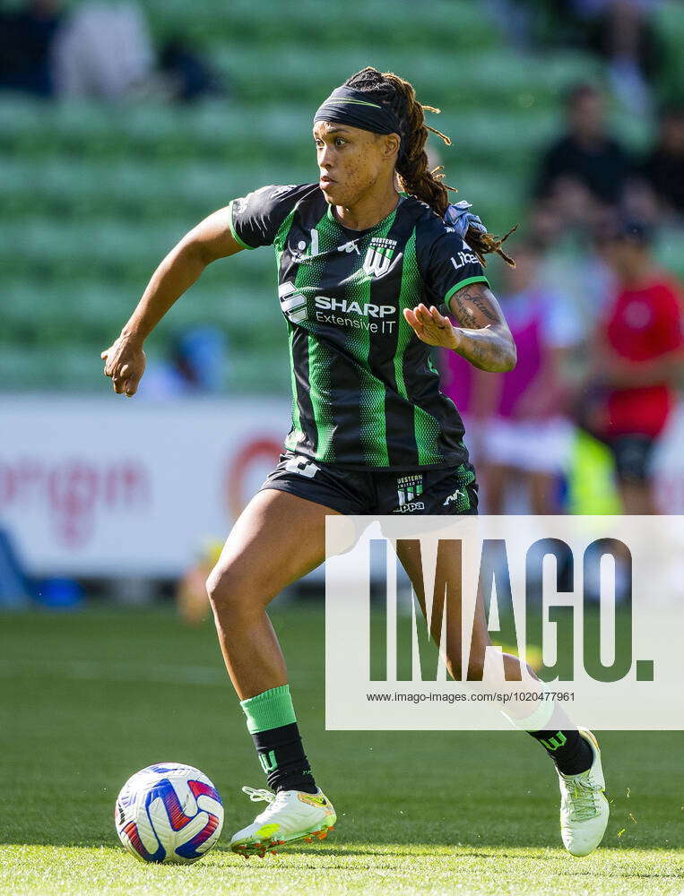 ALEAGUE WOMEN CITY WESTERN UNITED, Jessica McDonald of Western United ...