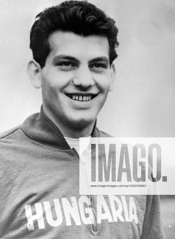 JANOS FARKAS - PORTRAIT OF FOOTBALLER - HUNGARIAN INTERNATIONA FOOTBALL ...