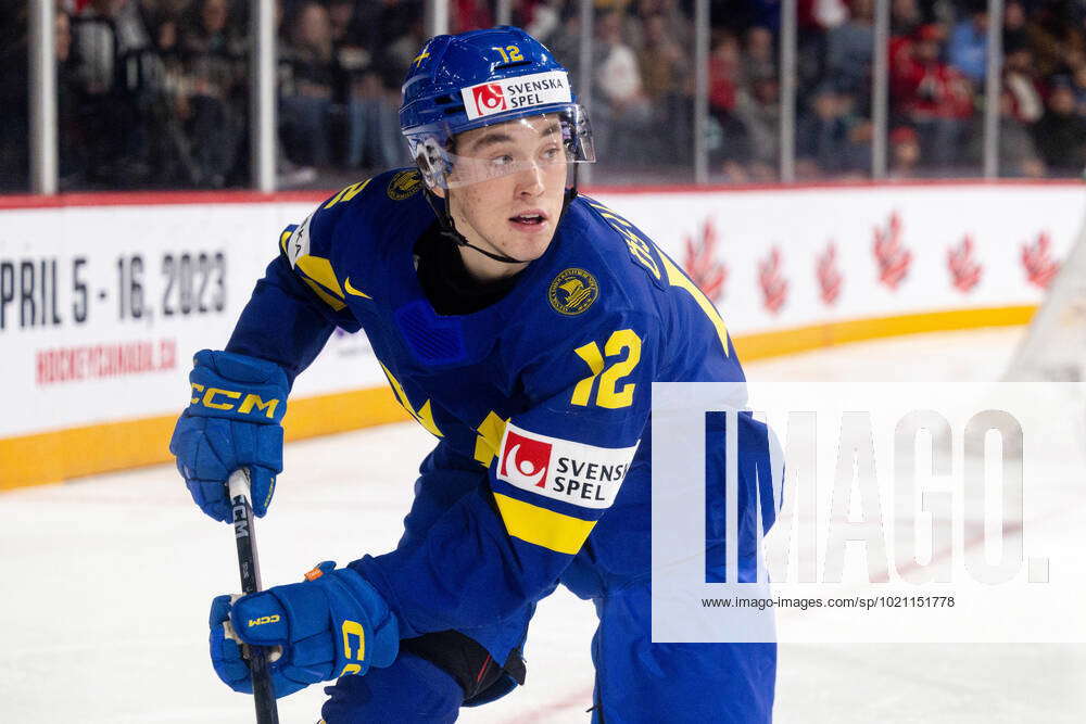 221229 Noah Östlund of Sweden during the 2023 IIHF World Junior ...
