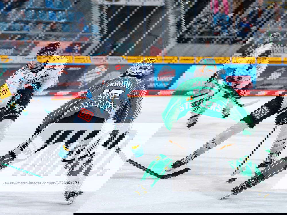 Wayne Simpson ERC Ingolstadt, 21 , Mathew Maione Bietigheim Steelers ...