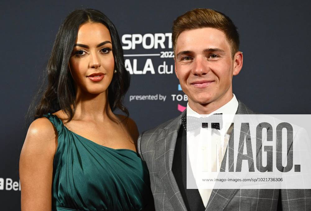 ANTWERPEN, BELGIUM - JANUARY 06 : EVENEPOEL Remco and his wife Oumii pictured during the annual