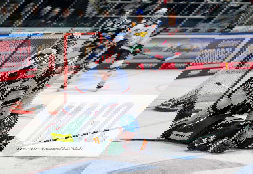 Nicholas Welsh Nuernberg Ice Tigers, 29 vs. Vinny Saponari Augsburger ...