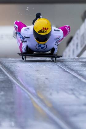 Anna Fernstaedt Czech Republic , GER, BMW IBSF Skeleton World Cup ...