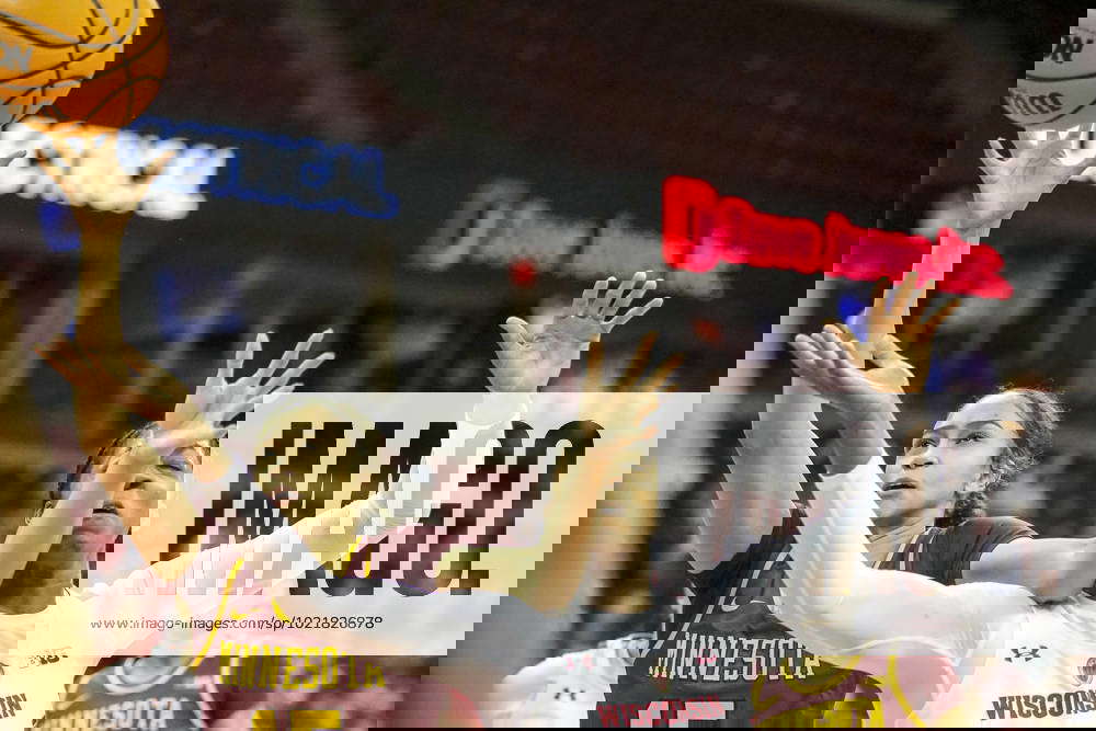 MADISON, WI - JANUARY 08: Minnesota guard Angelina Hammond and ...