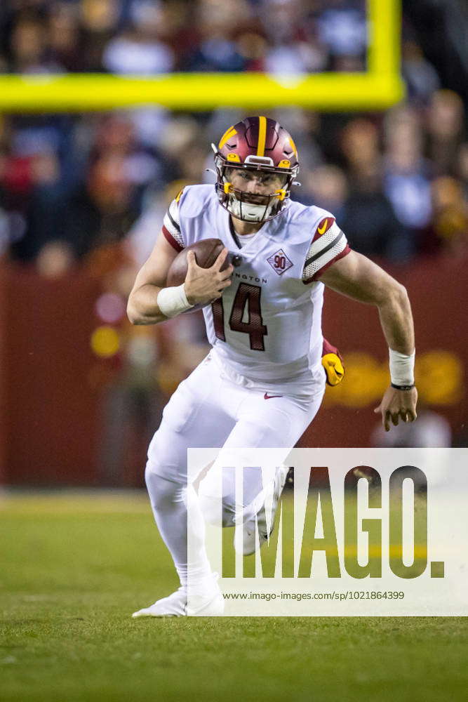 January 8, 2023 : Washington Commanders quarterback Sam Howell (14 ...