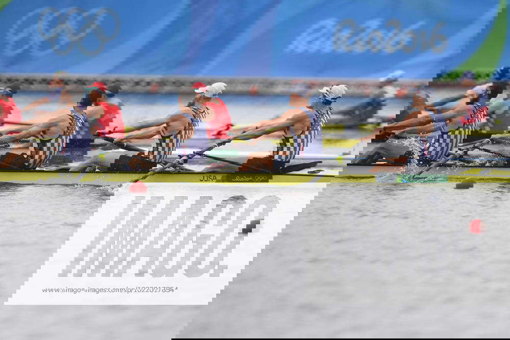 Olympics: Rowing, Aug 12, 2016; Rio de Janeiro, Brazil; Team USA ...