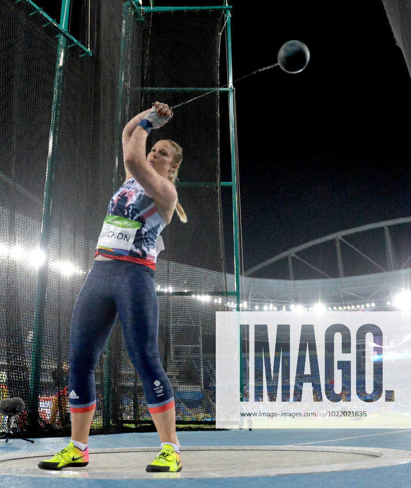 Olympics: Track and Field, Aug 12, 2016; Rio de Janeiro, Brazil; Sophie ...