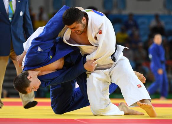 Olympics: Judo, Aug 11, 2016; Rio de Janeiro, Brazil; Artem Bloshenko ...