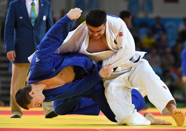 Olympics: Judo, Aug 11, 2016; Rio de Janeiro, Brazil; Artem Bloshenko ...