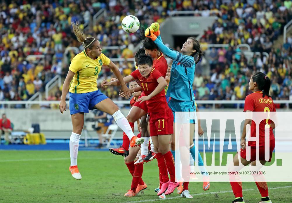 Olympics: Football-Women s Team-1st Round Group E-Brazil (BRA) vs China ...