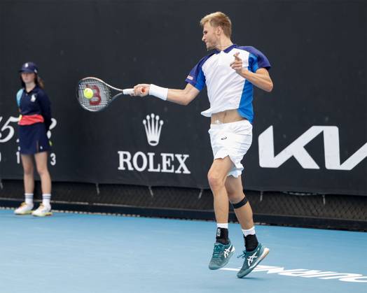 Leandro Riedi Australian Open Qualifier Melbourne Park Melbourne ...