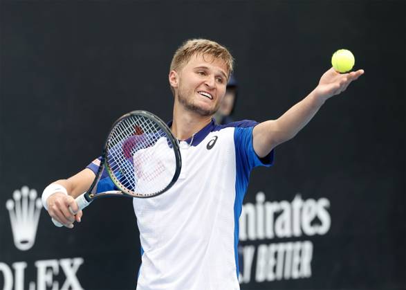 Leandro Riedi Australian Open Qualifier Melbourne Park Melbourne ...