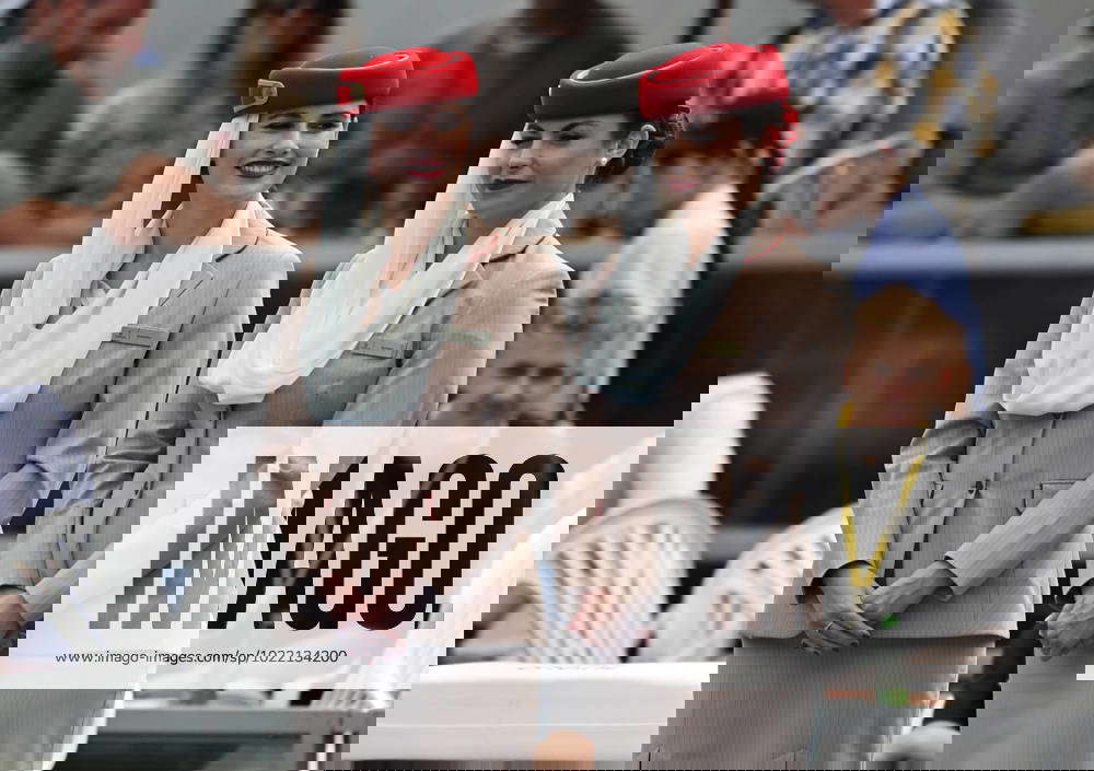 12th January 2023: Auckland, New Zealand: Emirates hostess at the Men s ...