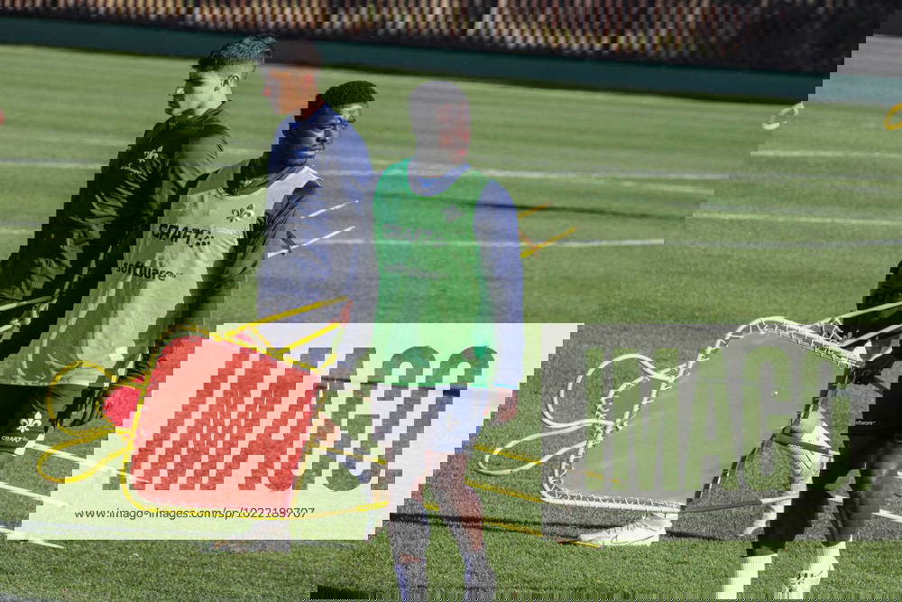 Braydon Manu and Fabio Torsiello in training camp training preparation ...