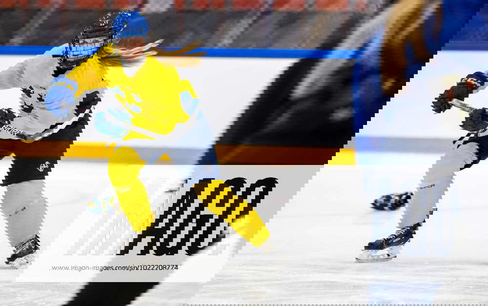 230113 Ella Hellman of Sweden at a practice session during the 2023 ...