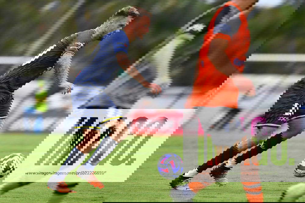 ALEAGUE ROAR PHOENIX, David Ball of the Phoenix handles the ball during ...