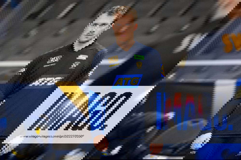 230114 Felix Claar at a training session with Sweden during the 2023 ...