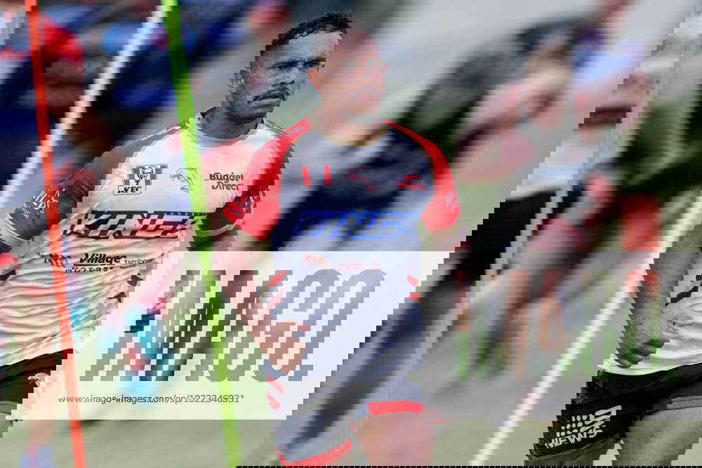 NRL DOLPHINS TRAINING, Trai Fuller during an NRL Dolphins training ...