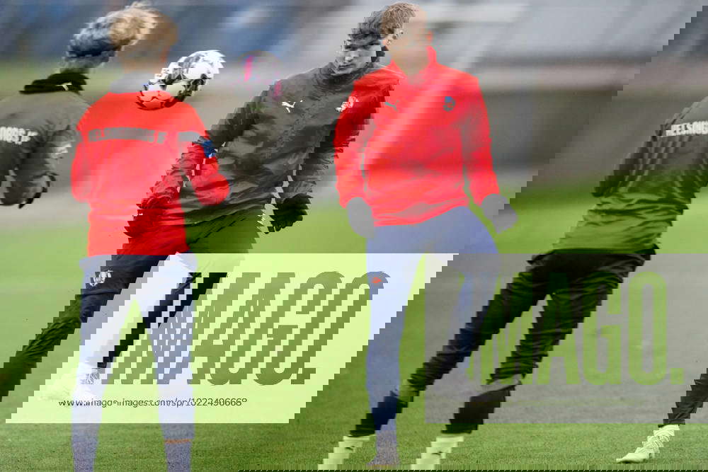 230117 Helsingborgs Hampus Källström during a training session with ...